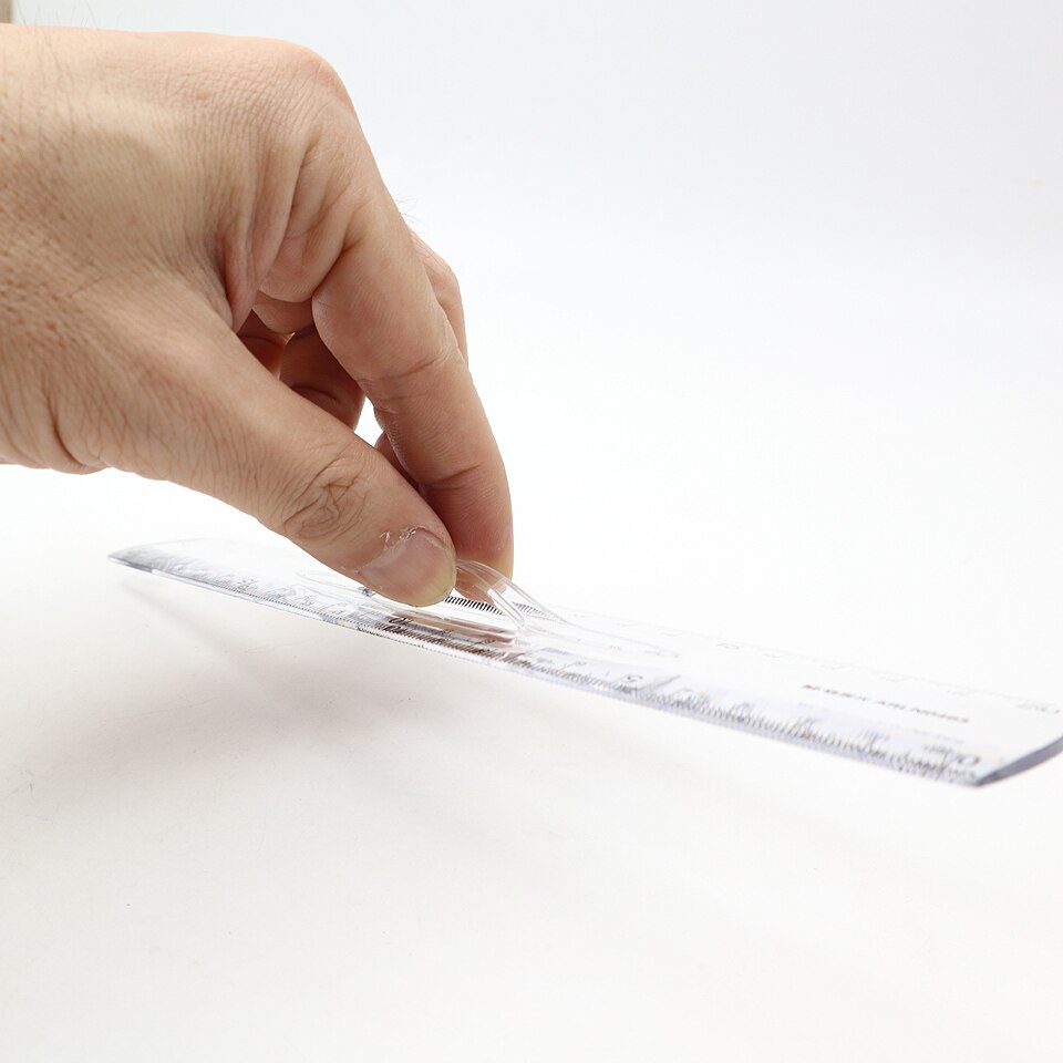 20cm Drawing Ruler Easy To Take Plastic Three-dime... – Vicedeal