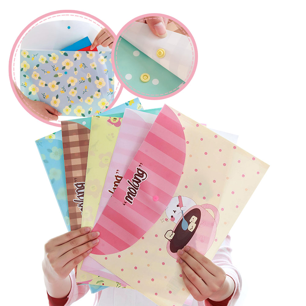 1PC Fresh Floral Filing Production Folder Multi-Fu... – Grandado