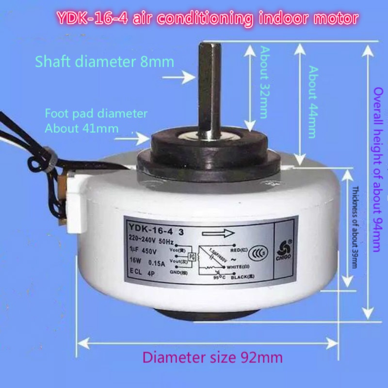 Moteur suspendu Axial de YDK-16-4 PG, climatiseur,... – Grandado