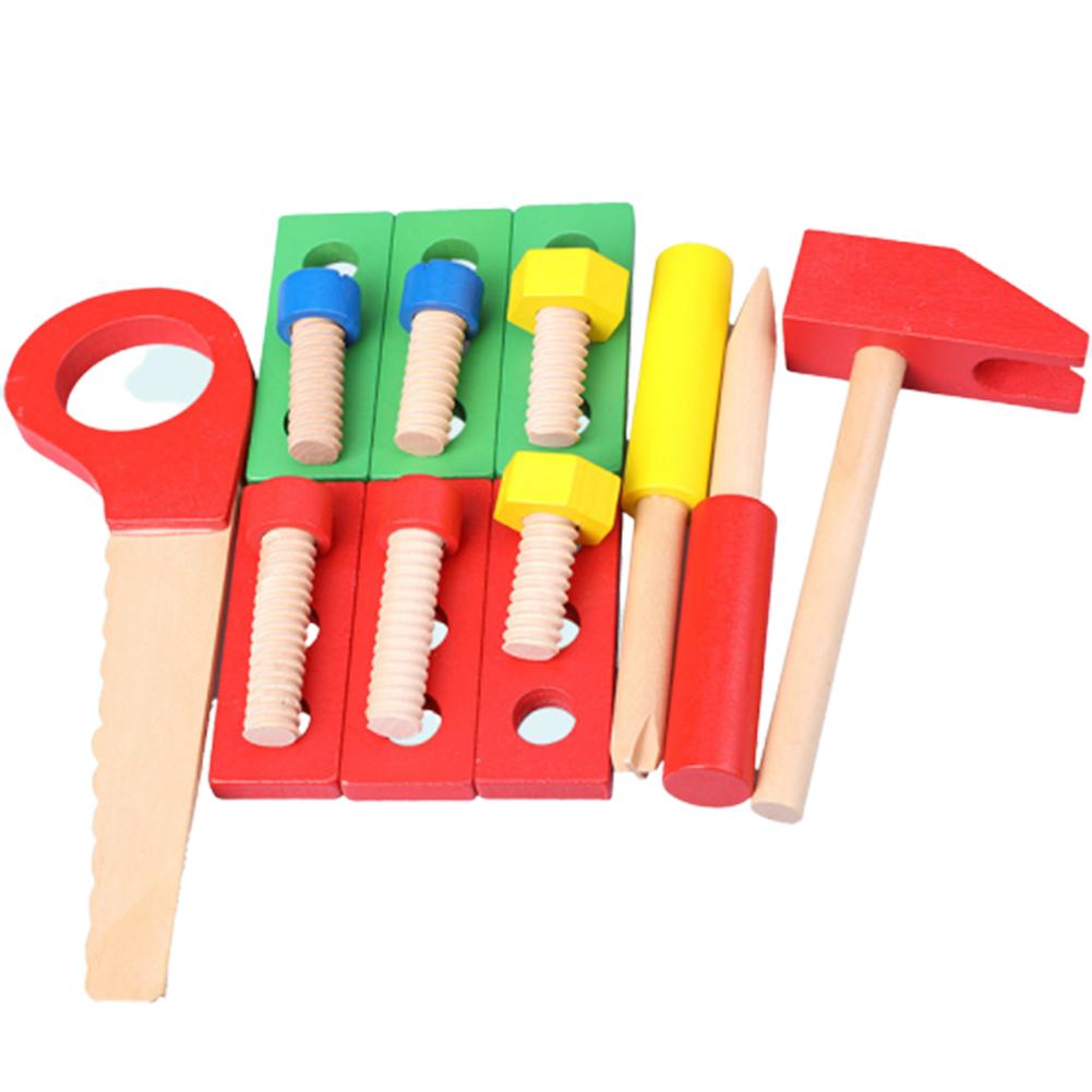 DIY Portable Multifunction Wooden Tool Toys With S... – Grandado