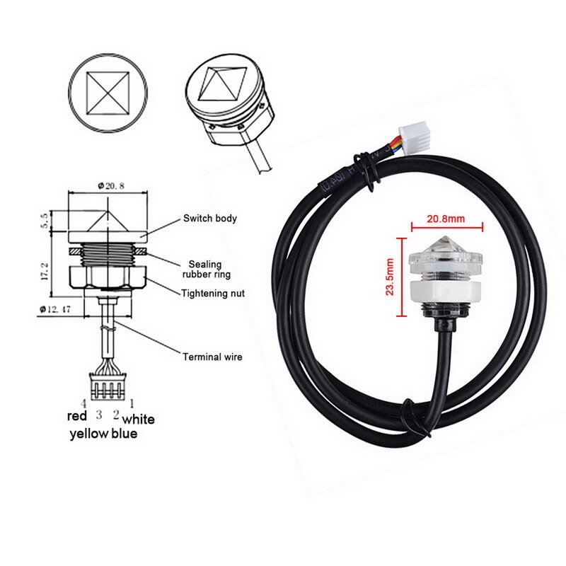 Liquid Level Sensor Non-contact Liquid Level Level... – Grandado