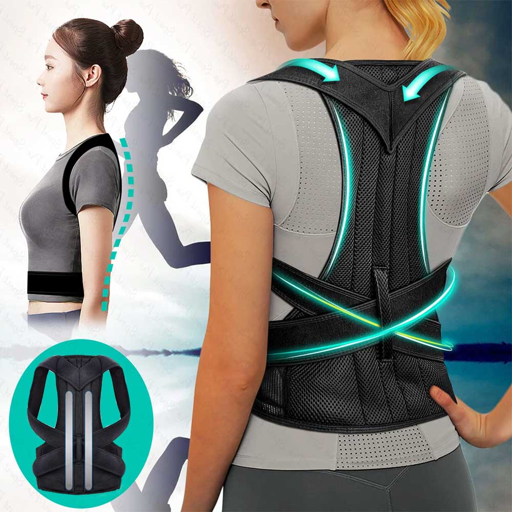 Posture Corrector Back Brace For Lumbar Support An... – Vicedeal