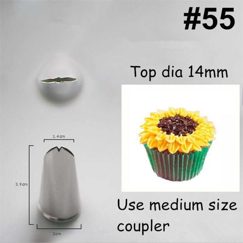 Leaf Nozzles Stainless Steel Leaves Icing Piping N... – Grandado