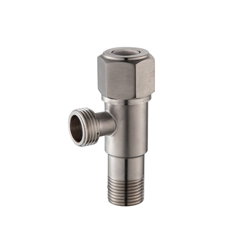 Stainless Steel 304 G1/2(4′) Angle Valve Connector... – Grandado