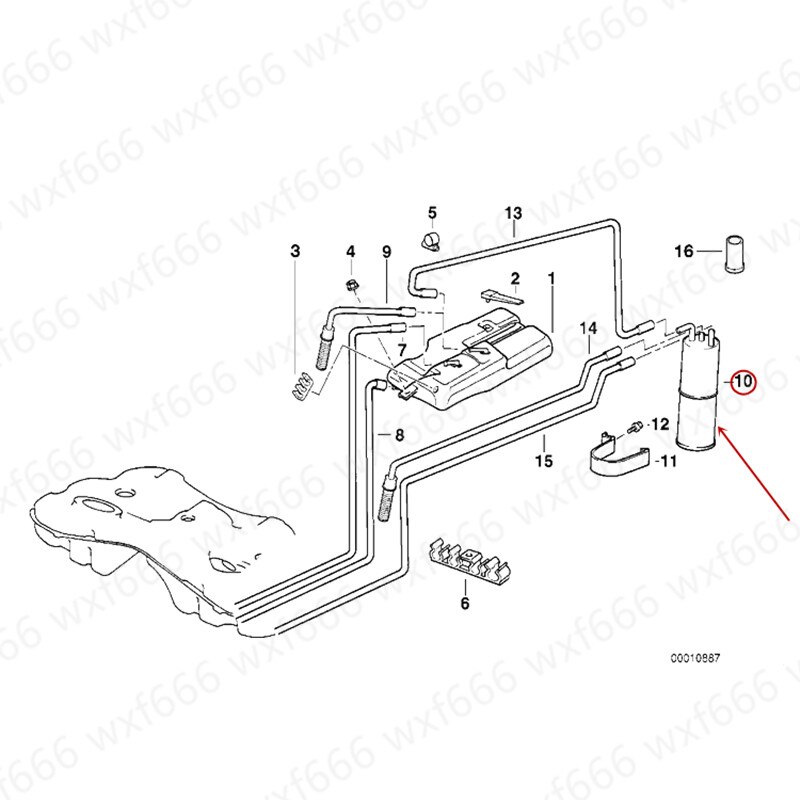 16136752623 Car Fuel tank canister Activated carbo... – Vicedeal