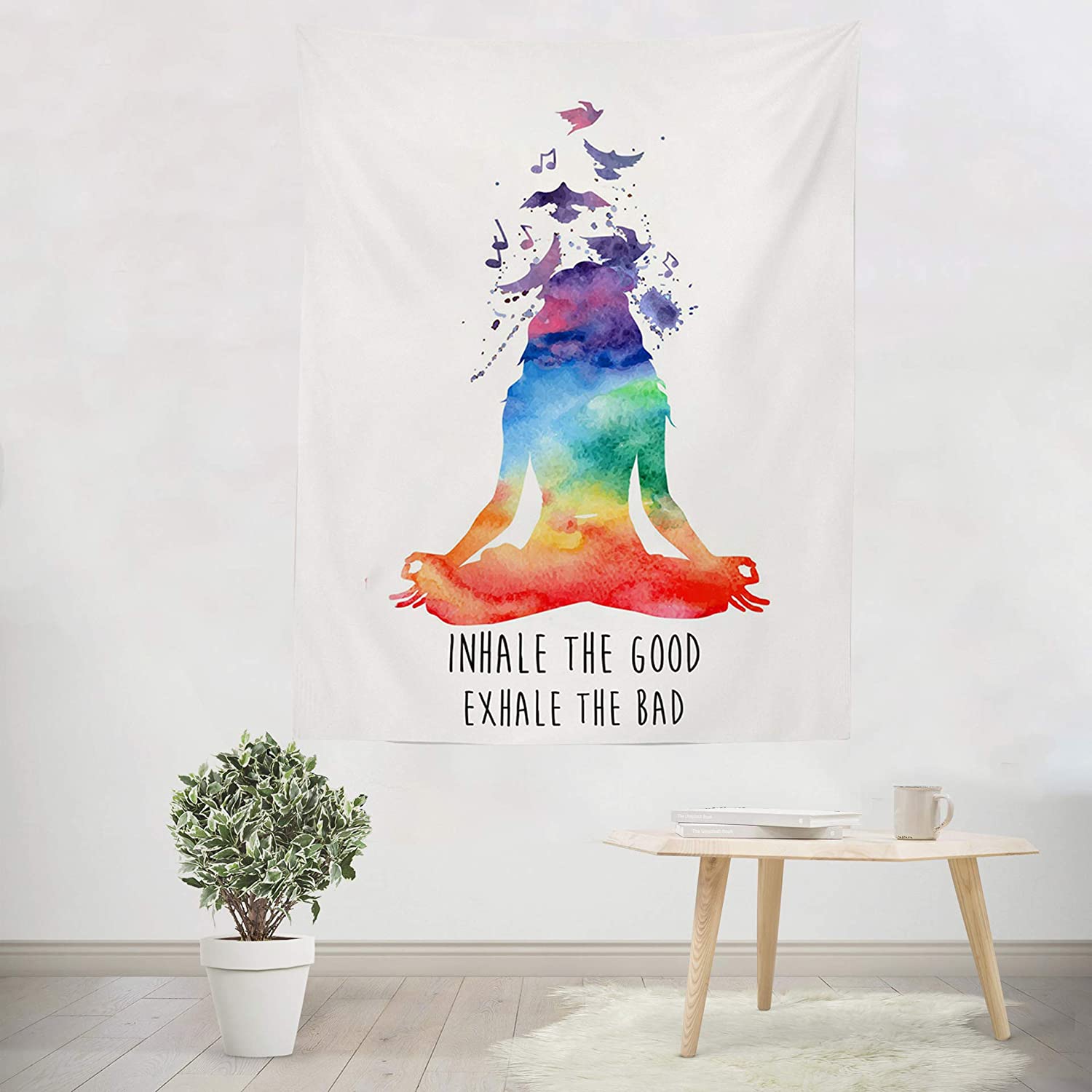 Colorful Chakra Yoga Meditation Studio Room Decora... – Grandado