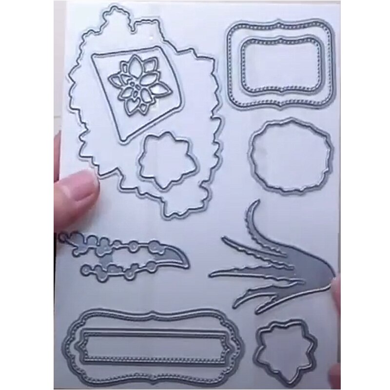 Stamps and Dies Arrivals Metal Cutting Dies Scrapb... – Vicedeal