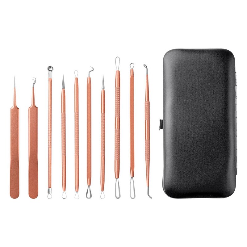 Blackhead Remover Pimple Tool Kit 10 Pcs, Pimple E... – Vicedeal