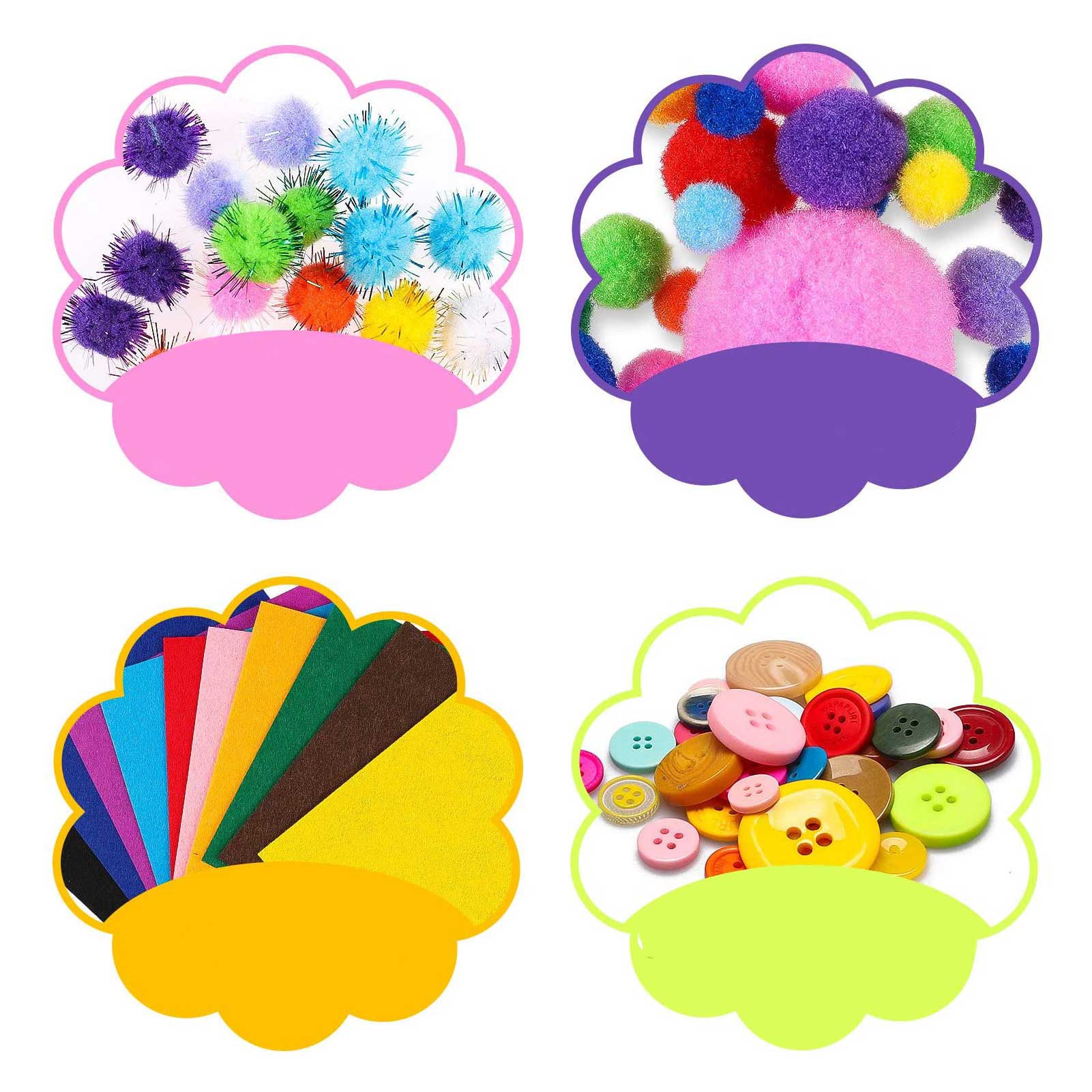 Craft Art Supply Kit Handmade Educational Toy Set ... – Grandado