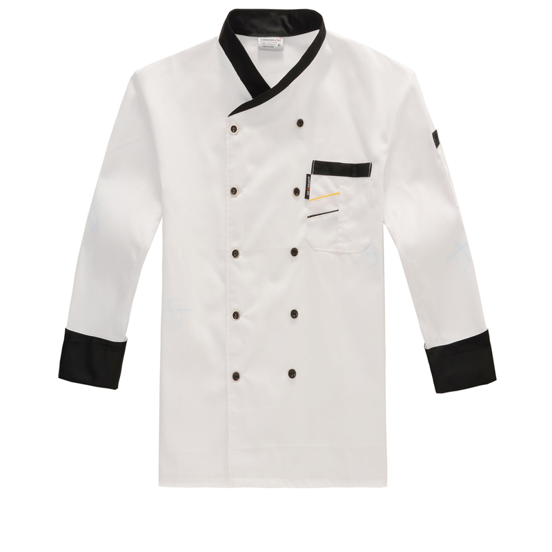style Chef Workwear Long Sleeve Autumn Hotel Weste... – Grandado