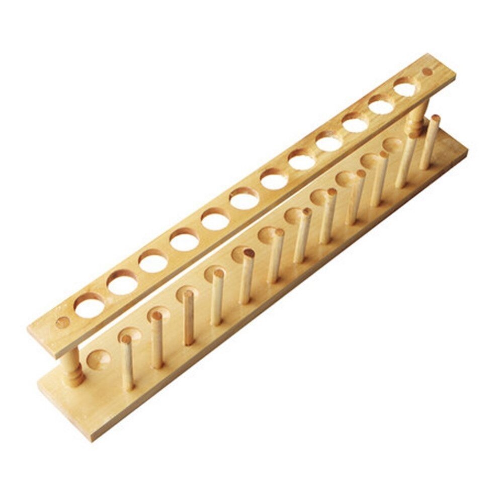 Wooden Test Tube Rack, 12Hole and Pins-Solid Wood ... – Grandado