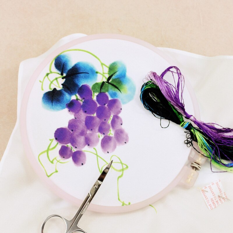 DIY Chinese Silk Suzhou Embroidery Kit with Hoop F... – Grandado