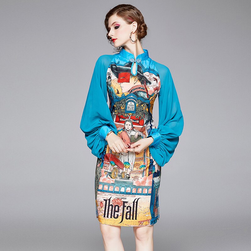 Modern Cheongsam Women Chinese Traditional Dress f... – Vicedeal