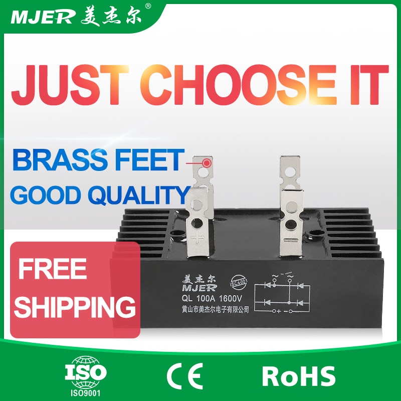 QL100A 100A Amp 1600V Volt Bridge Rectifier QL100A... – Vicedeal
