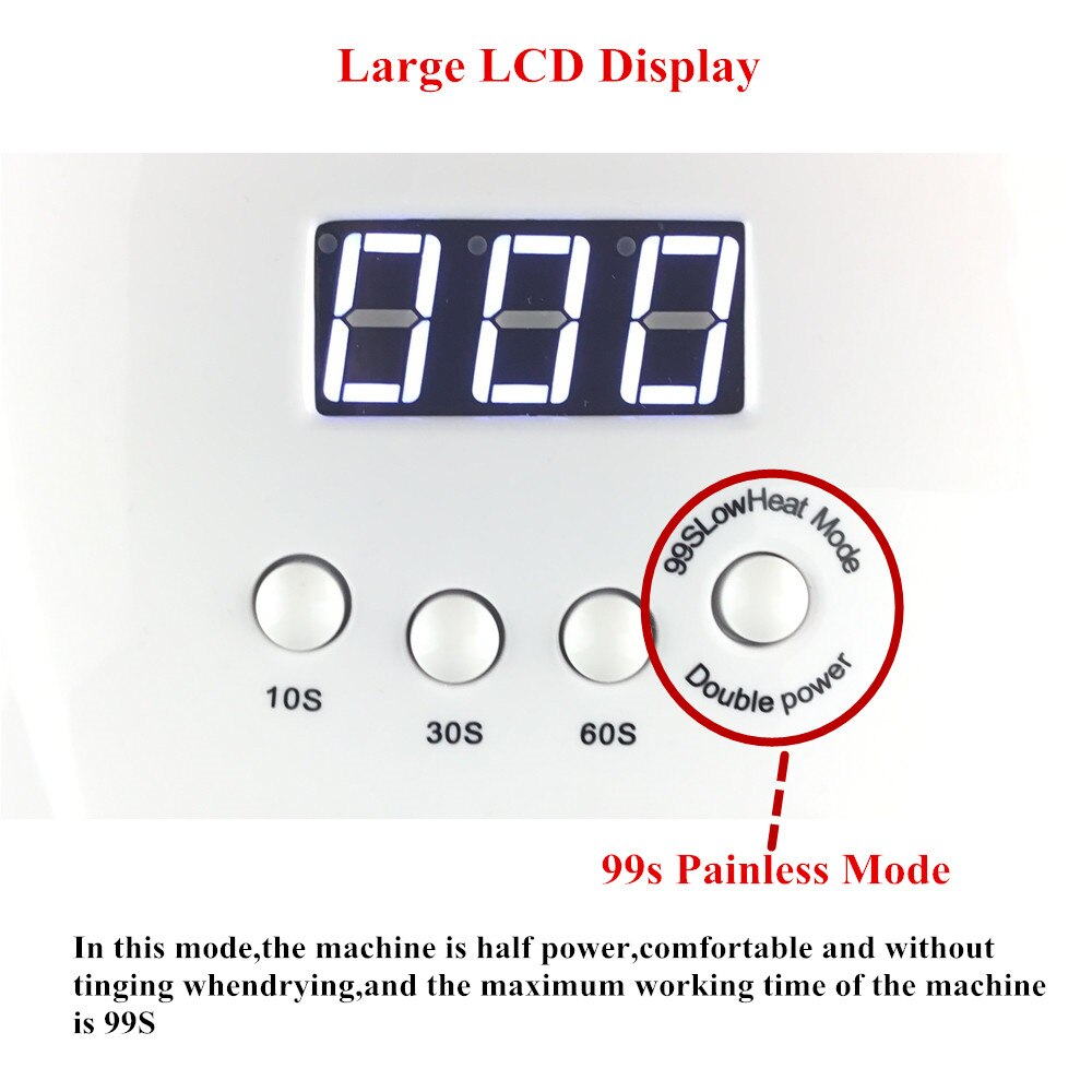 SUNNAil SUN X 54W UV Lamp Light LED Nail Dryer 36 ... – Vicedeal