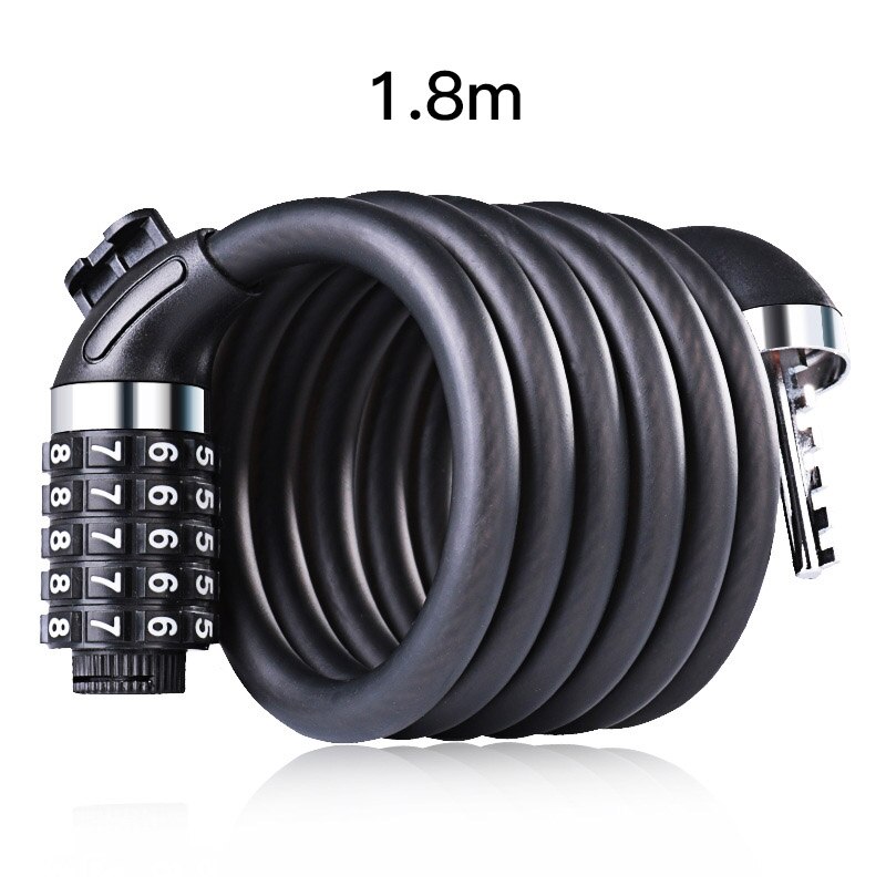 Bike Lock 4 Digit Code Combination Bicycle Cable S... – Vicedeal
