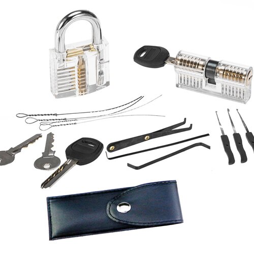 4 in 1 Locksmith Super Training Kit ,Padlock Doubl... – Vicedeal