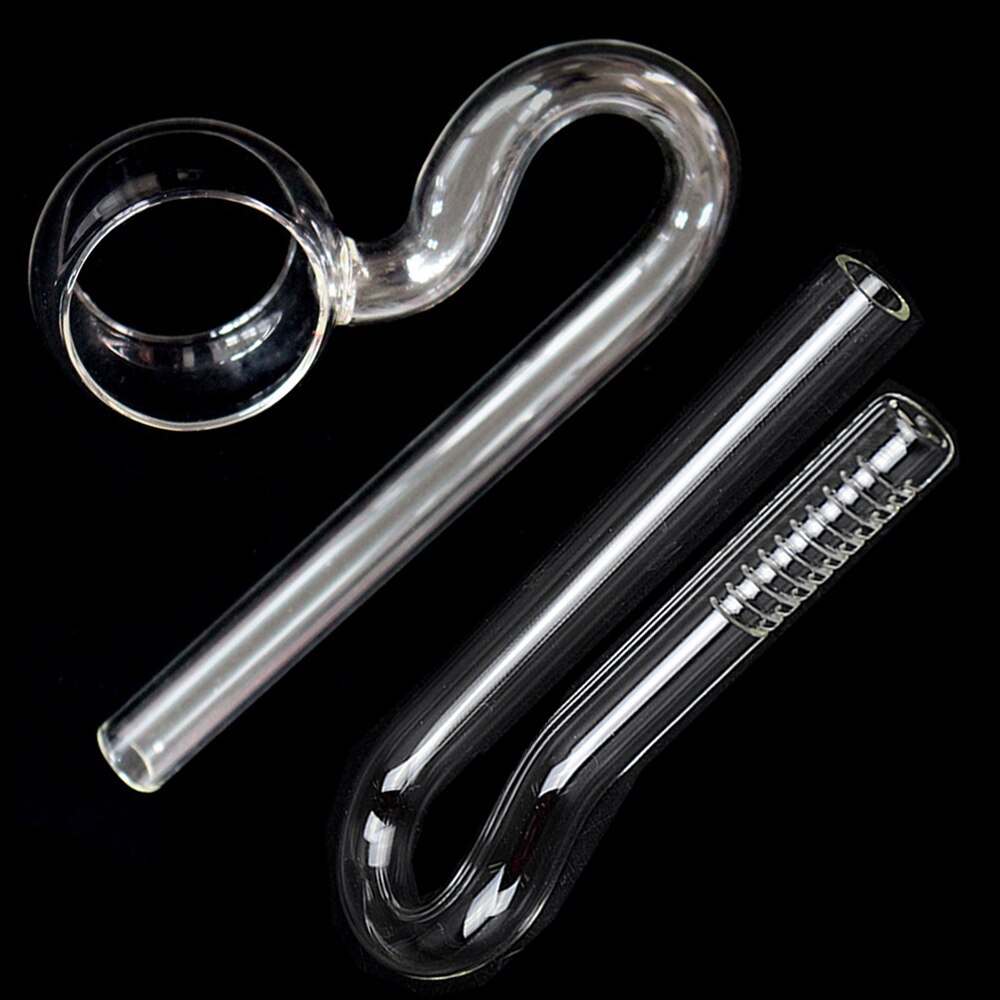 Glass Lily Poppy Voilet Inflow Outflow Pipe Glass ... – Grandado