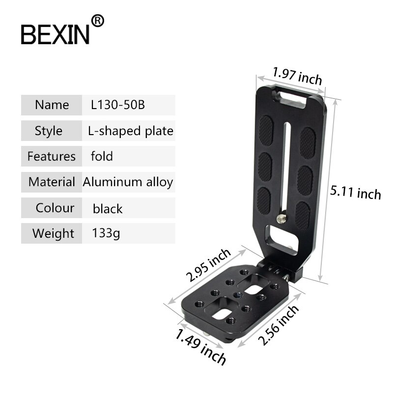 L130-50B L-shaped vertical plate aluminum alloy ma... – Vicedeal