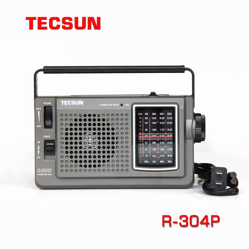 TECSUN R-304 R-304P High Sensitivity FM Radio MW/S... – Grandado