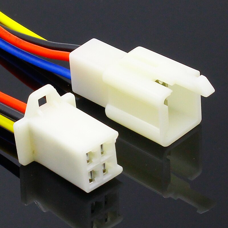 1 Kit 4 Pin Way Electrical Wire Connector Plug Set... – Vicedeal