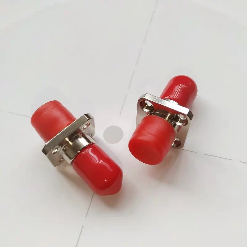 10pcs ST-FC fiber adapter simplex metal square one... – Grandado