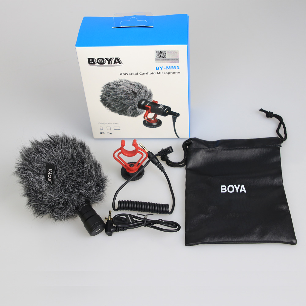 BOYA BY-MM1 VideoMicro Compact On-Camera Recording... – Grandado