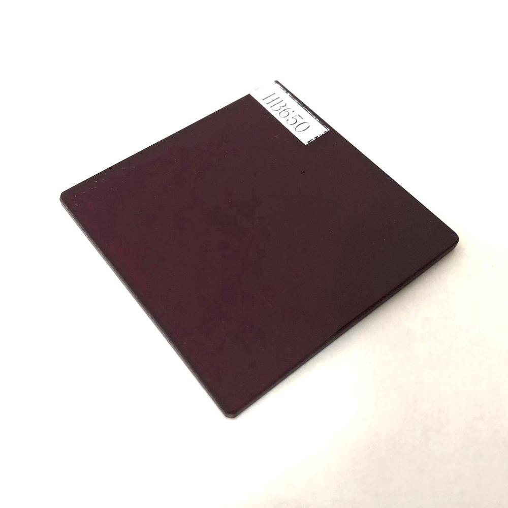 20x40mm RG665 red glass filter optical bandpass fi... – Grandado