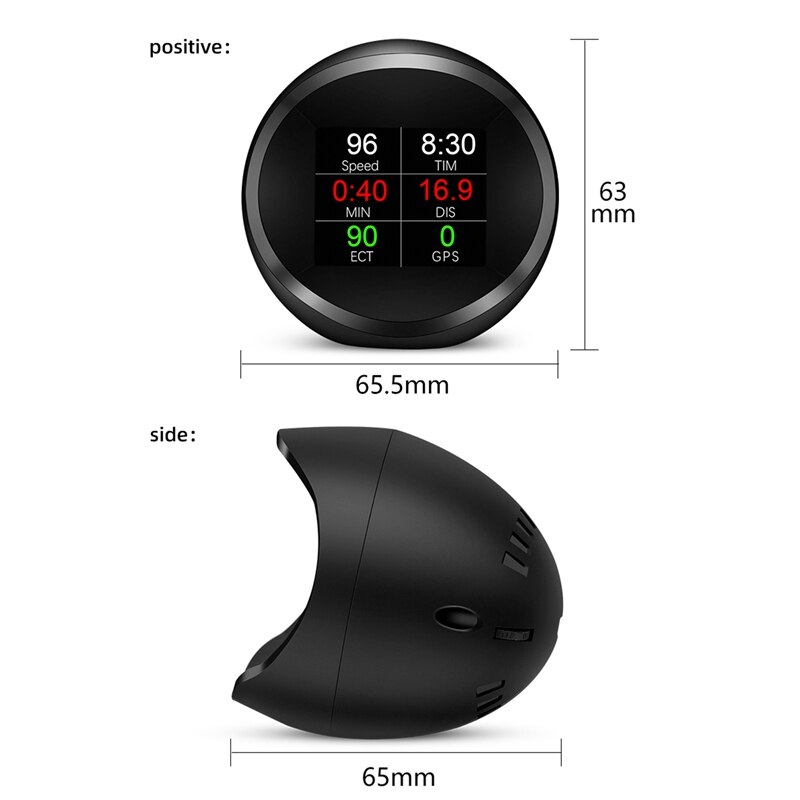 Universal HUD OBD+GPS Car Head Up Display LED Wind... – Grandado