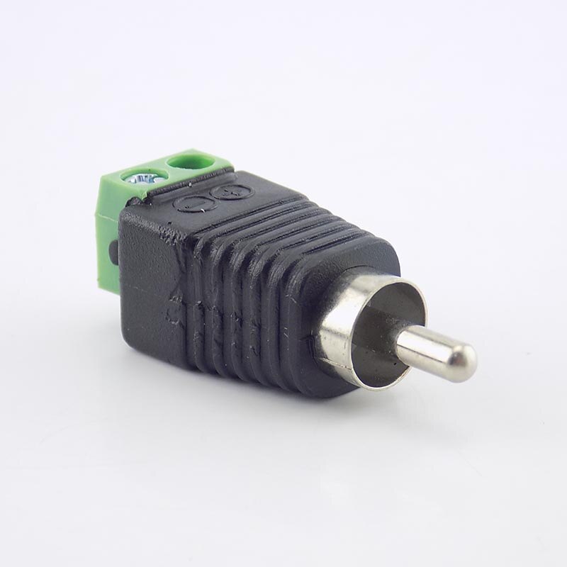 5pcs/lot CCTV Phono RCA Male Plug TO AV Terminal C... – Grandado
