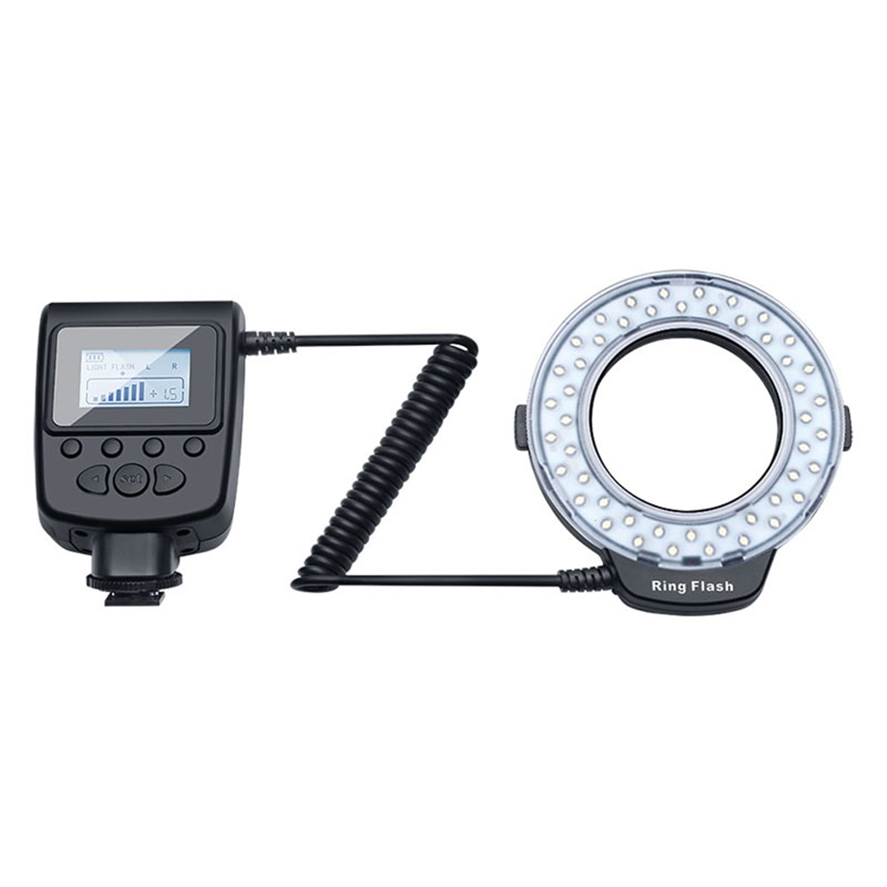 Macro LED Ring Flash Bundle With 8 Adapter Ring Fo... – Vicedeal