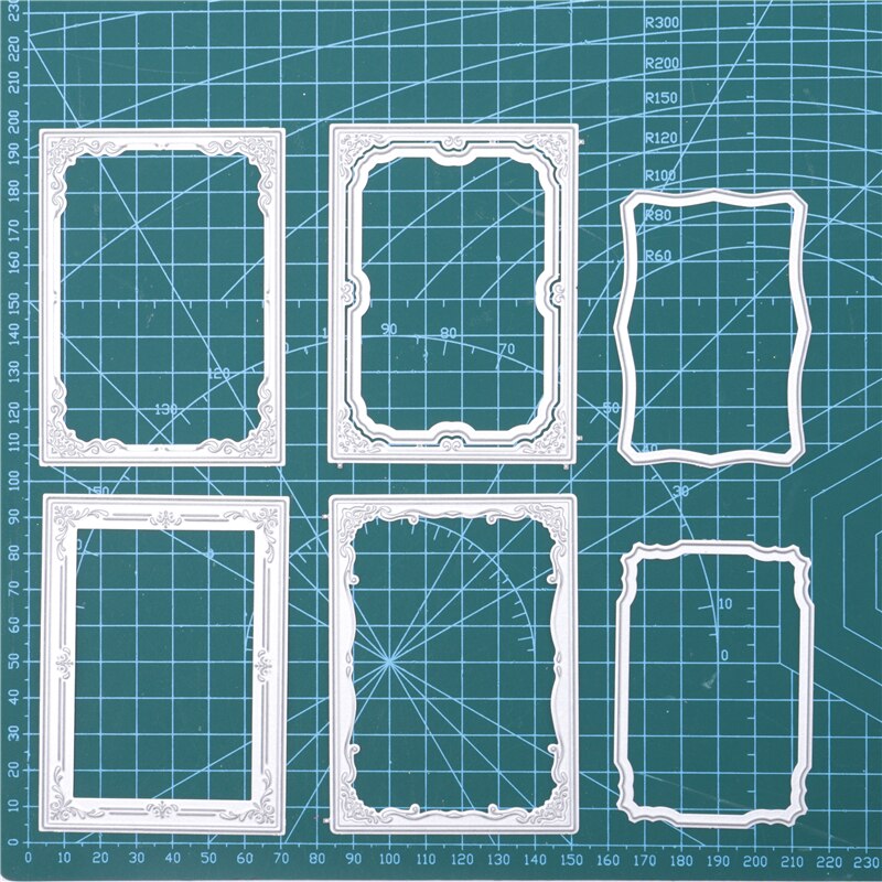 Kokorosa Irregular Rectangle Frame Metal Cutting D... – Grandado