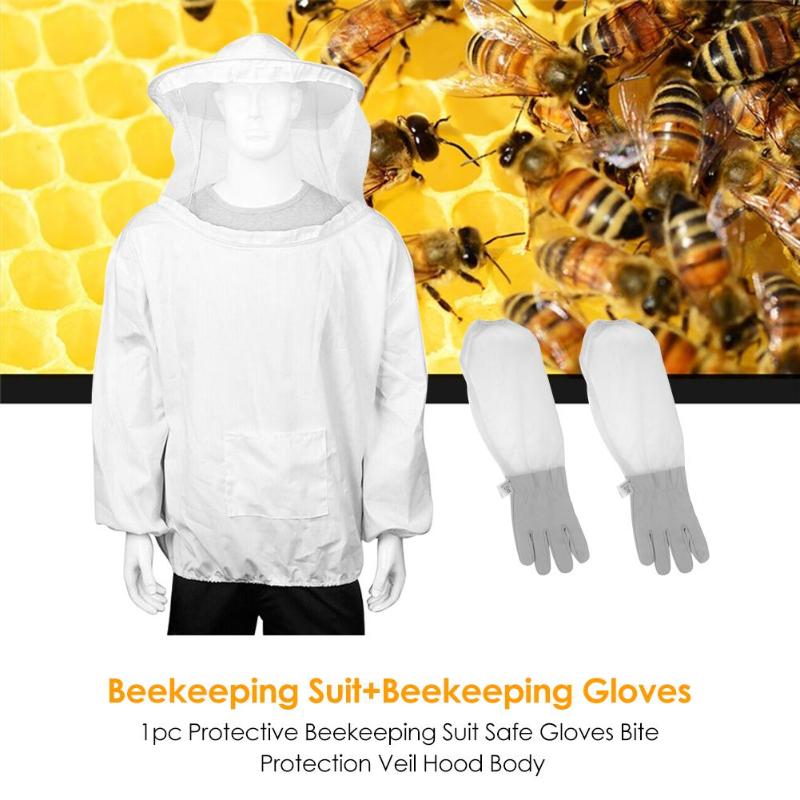 Protective Beekeeping Suit Gloves Safe Bite Protec... – Grandado
