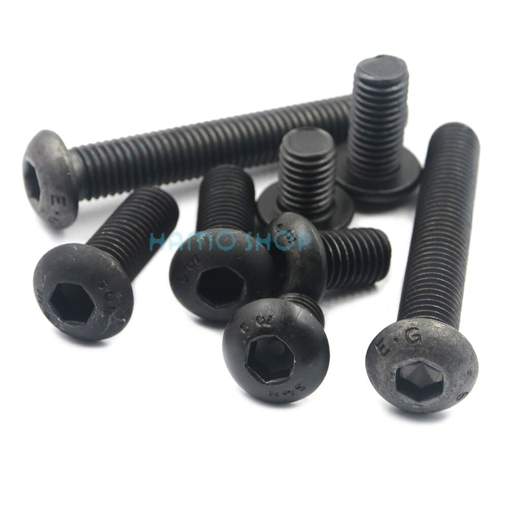 2 stks M12 Draad Metrisch BHCS Black Head Hex Sock... – Vicedeal