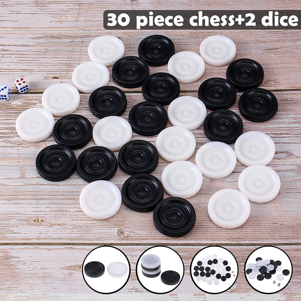 32pcs 22mm Travel Backgammon Camping Funny Portabl... – Vicedeal