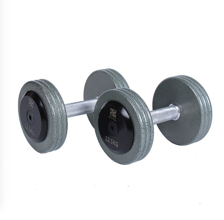 1pcs 12.5kg 15kg fitness body steel dumbbell train... – Grandado