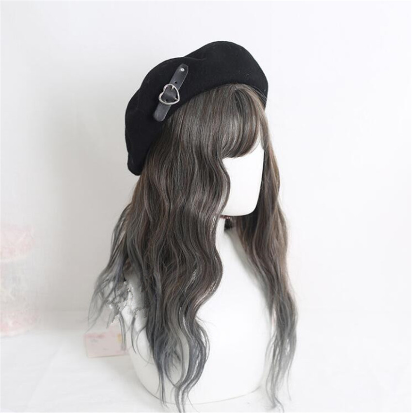 Metal Punk Beret Warm Winter Lolita Hat Lolita Coo... – Grandado