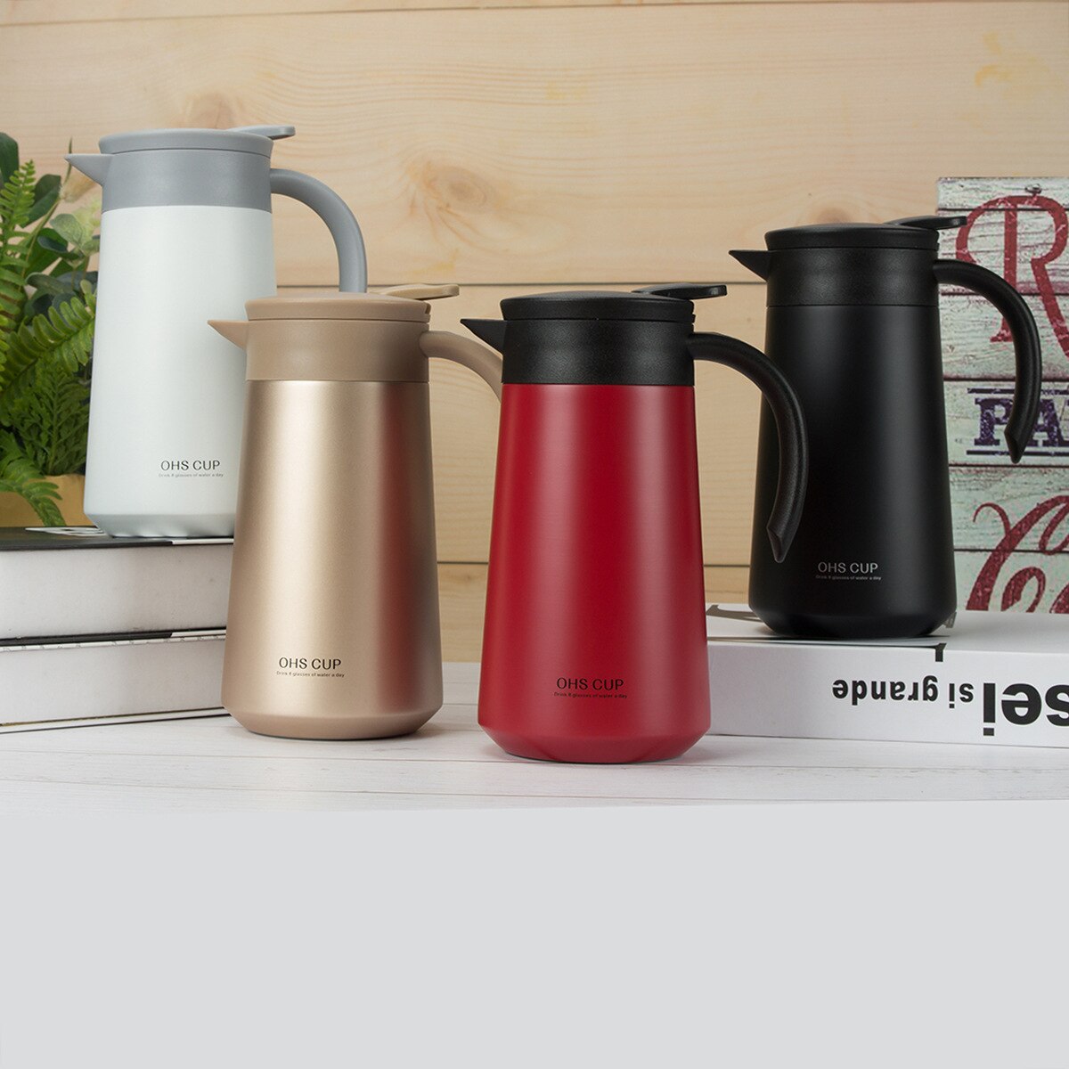 Office Coffee Water Kettle Stainless Steel Insulat... – Grandado