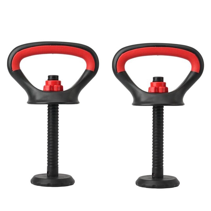 2 Pcs Adjustable Kettlebell Handle For Plates Weig... – Grandado