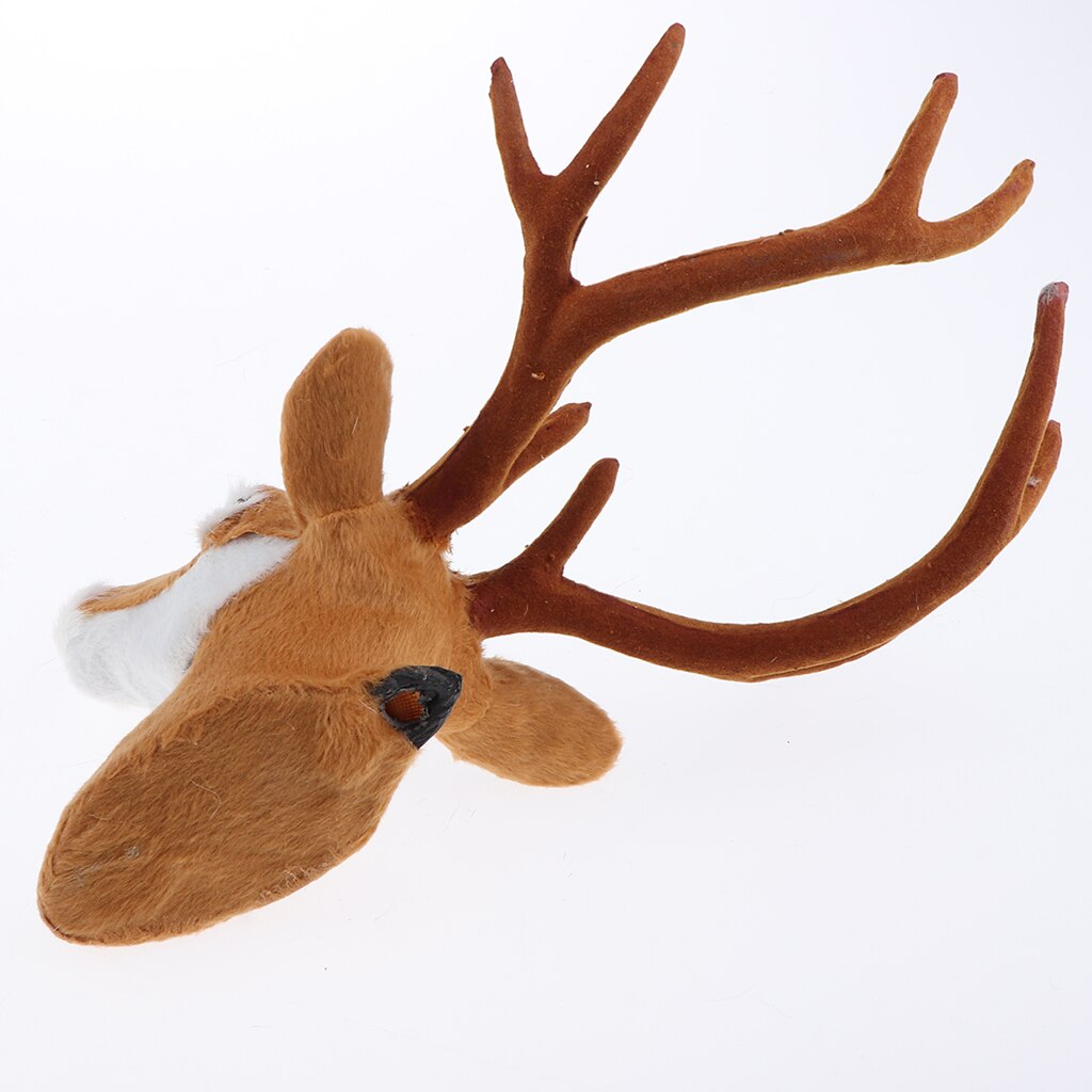 Realistic Deer Head Wall Mount Sculpture Animal Mo... – Vicedeal