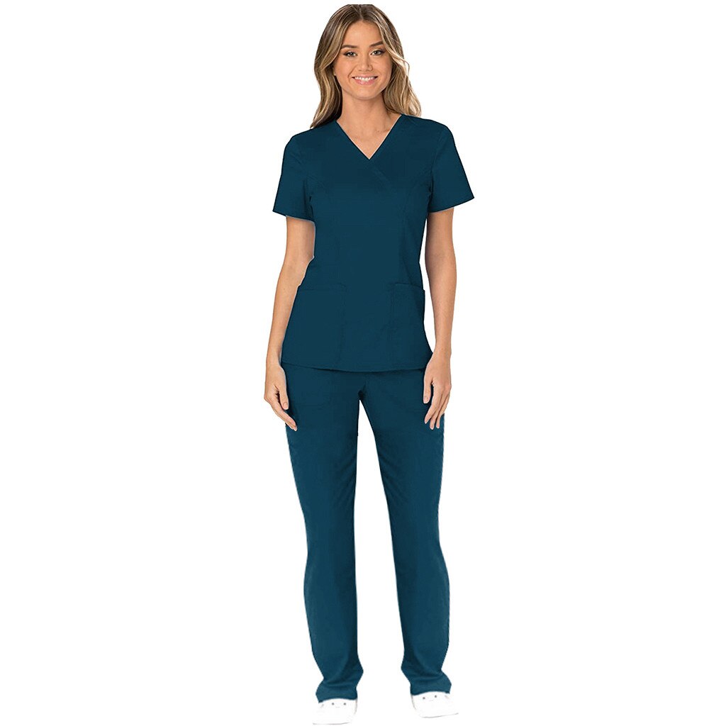 Women Modal Anti-Greasy Nurses Uniform Set Healthc... – Vicedeal