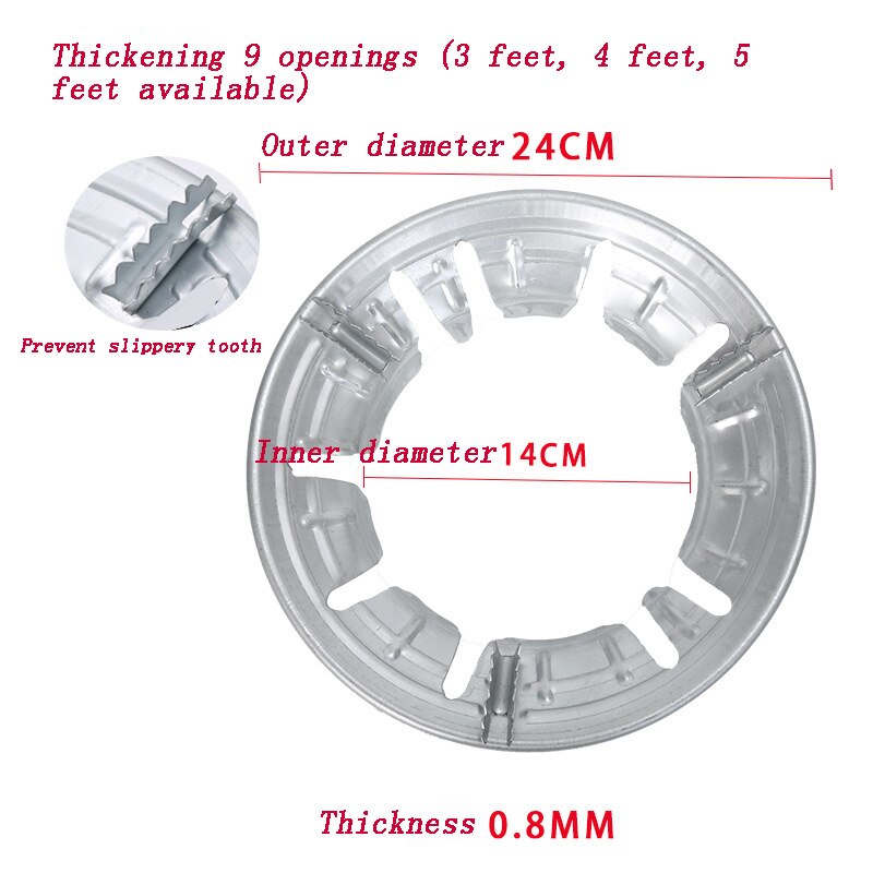 Energy Saving Stainless Iron Gather Fire Ring Redu... – Grandado