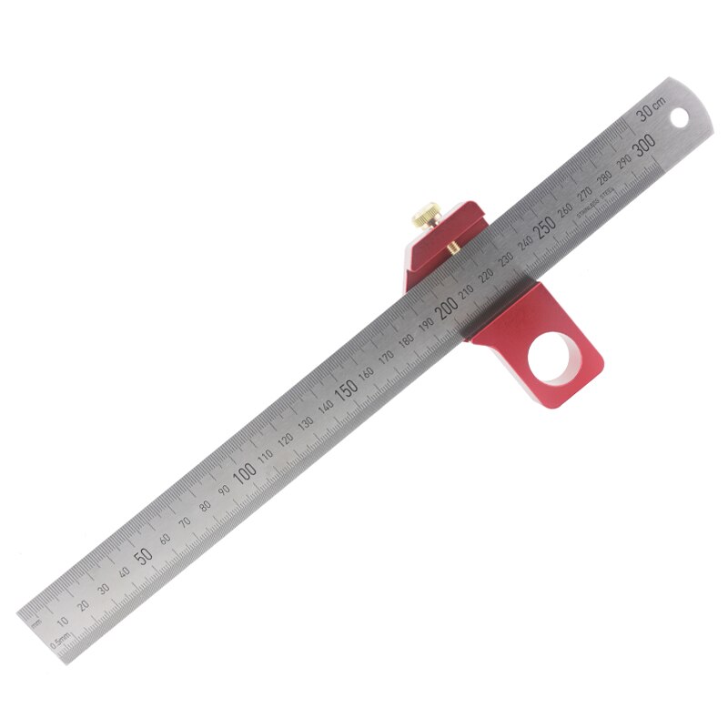 30CM Angle Scriber Steel Ruler Positioning Block W... – Vicedeal