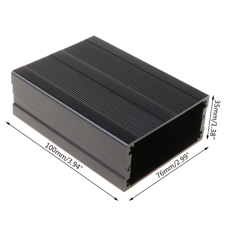 Black 100x76x35mm Corrosion Resistant Aluminum Spl... – Grandado