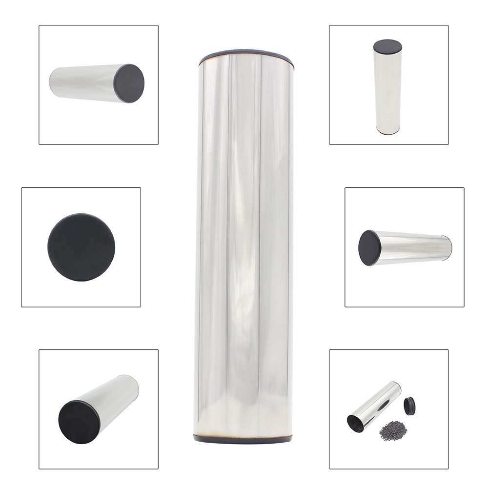 Stainless Steel Cylinder Sand Shaker Rhythm Musica... – Grandado
