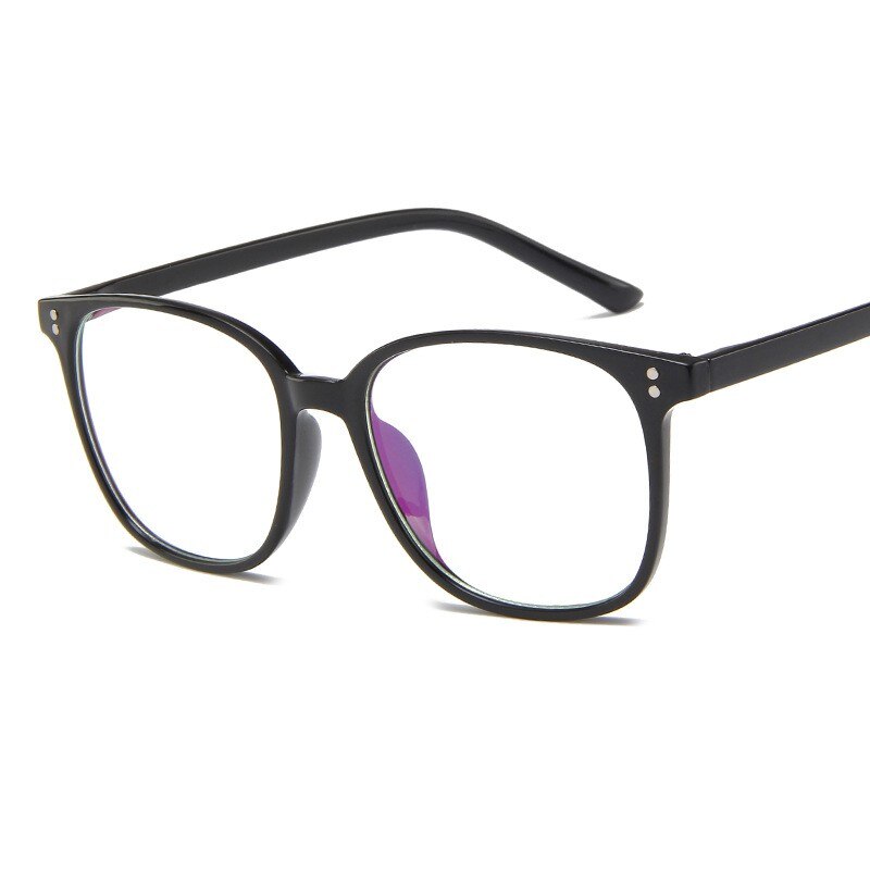 Woman Round Plain Decorative Glasses Clear Lens Ey... – Vicedeal