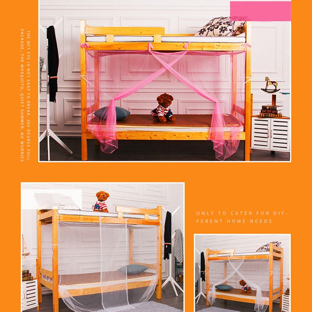 4 Corner Post Bed Canopy Mosquito Net Twin Full Qu... – Grandado