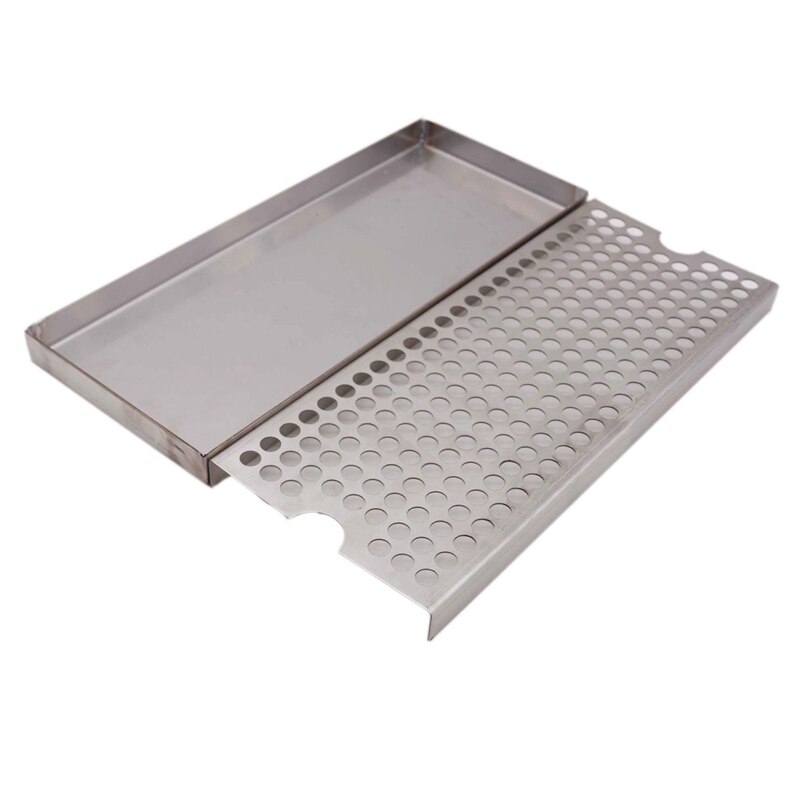Surface Mount Drip Tray No Drain, 12"L x 5"W x 3/4... – Vicedeal