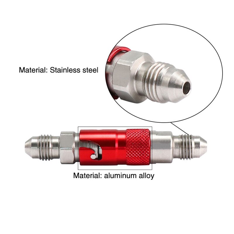 An3 Motorcycle Brake Line Hose Fluid Quick Release... – Grandado