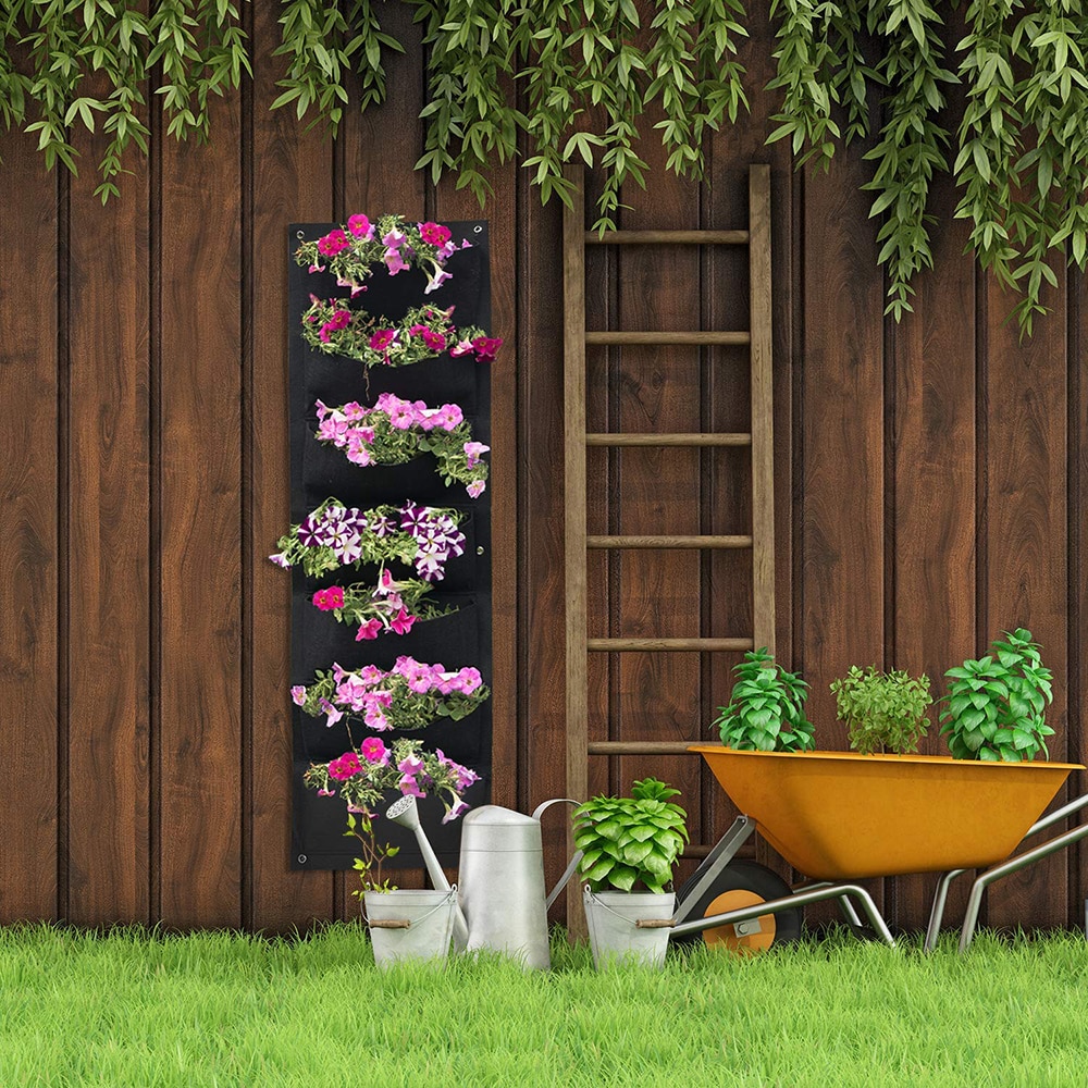 100*30cm Vertical Garden Planter Wall-mounted Plan... – Grandado
